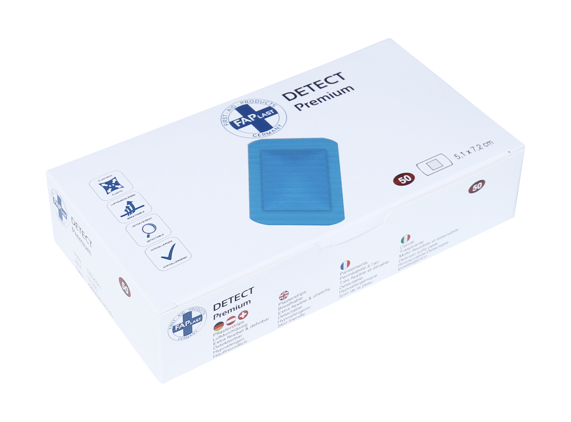 Detectable Pflaster Patch 5 1 X 7 2 Cm Schachtel 50 Stk Kaufen